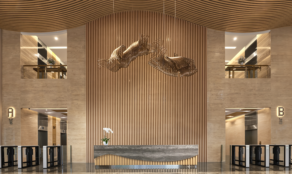 Lobi Menara Danareksa: Kemewahan yang Mendukung Keberlangsungan Bisnis