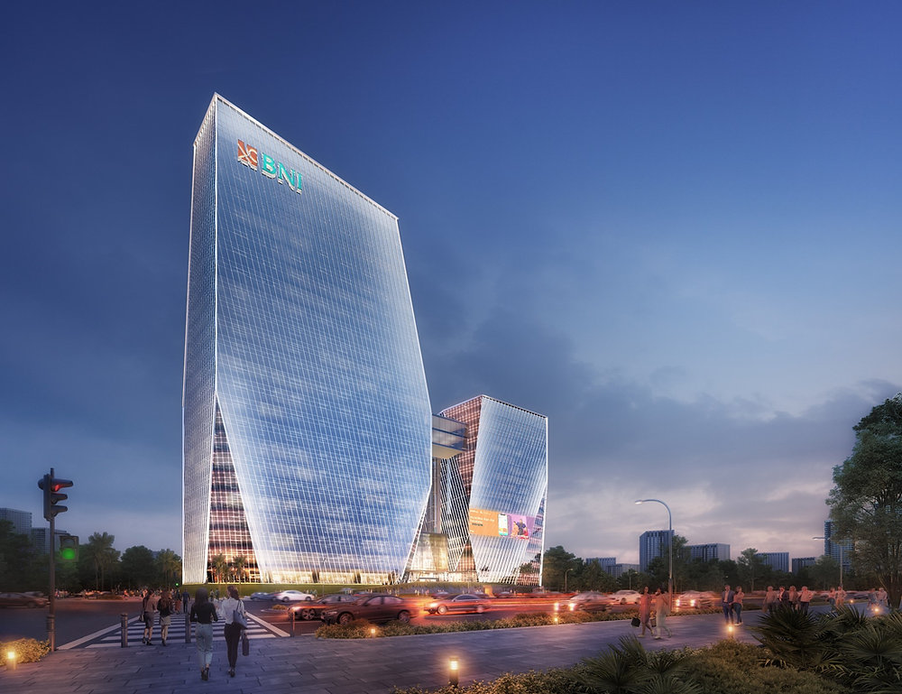 Proyek Gedung BNI Kawasan PIK 2 Resmi Dimulai!