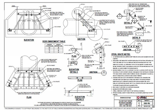 Standard Drawings - Drainage - DSD-702 | IPWEA-QNT