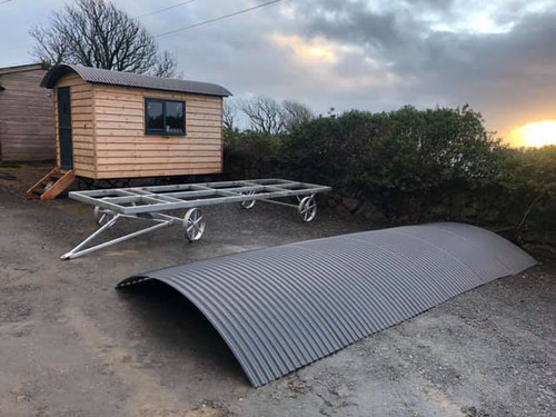 STF Galvanised/Bare Metal Shepherds Hut Chassis | STF