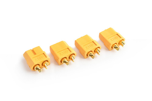 Tornado RC XT-60 Female Plug x4 TRC-0105F | Holeshot Hobbies