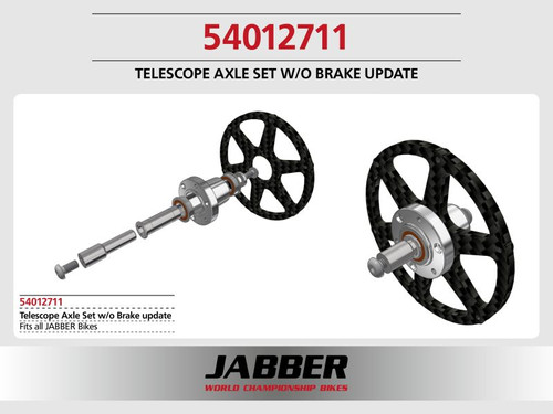 Telescopic axle set 2016, without brake update | Holeshot Hobbies