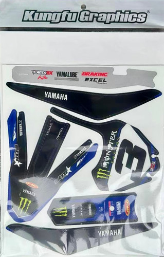 X-Rider CRS 1:4 MX Livery decal Set | Holeshot Hobbies