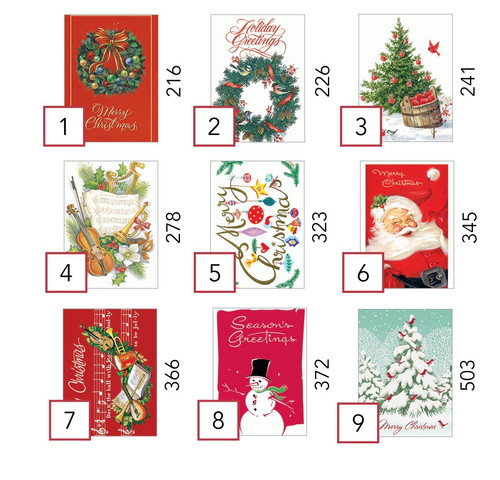 9 Card Christmas Variety Pack | Cool Funny Gifts