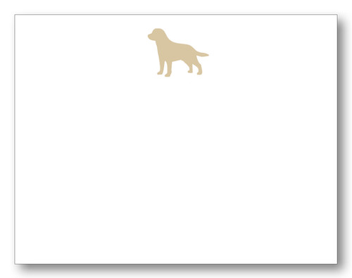Lab Yellow Note Card | Cool Funny Gifts