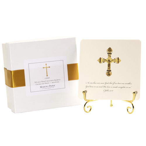 Cross Quote Cards with Easel | Cool Funny Gifts