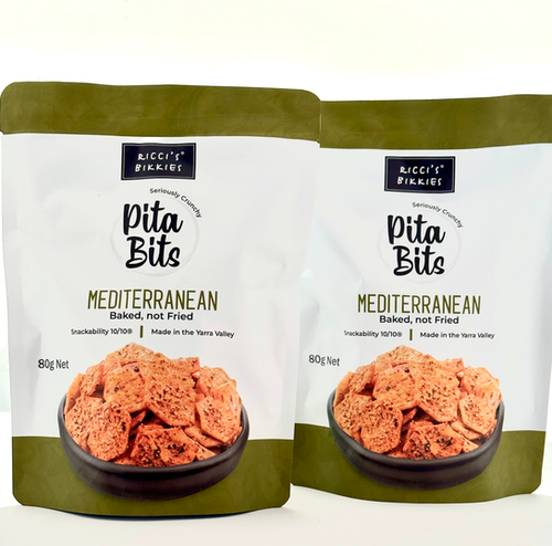 Pita Bits - Mediterranean | Ricci's Bikkies