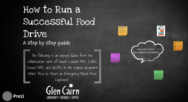 How to run a successful food drive