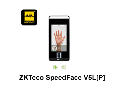 ZKTeco SpeedFace V5L[P] | Biometrics & Automation by Infotronicx