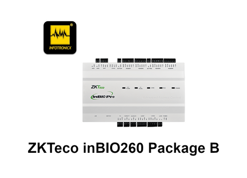 ZKTeco inBIO260 Package B | Biometrics & Automation by Infotronicx