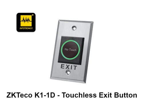 ZKTeco K1-1D - Touchless Exit Button | Biometrics & Automation by ...