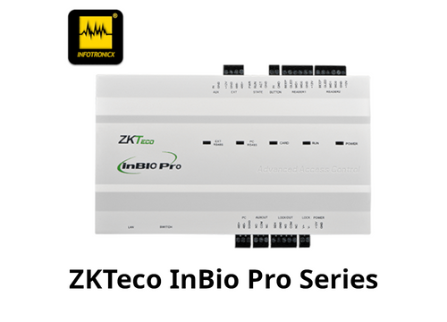 ZKTeco InBio Pro Series | Biometrics & Automation by Infotronicx