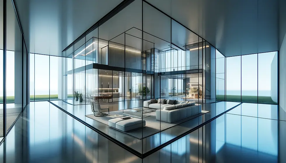 Luxury Glass Home Design | Dreamee Design