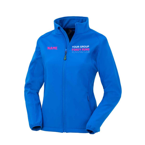 Ladies Run Crew Soft Shell | FORDY RUNS