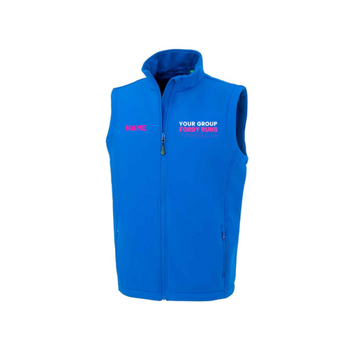 Run Crew Soft Shell Bodywarmer Unisex | FORDY RUNS