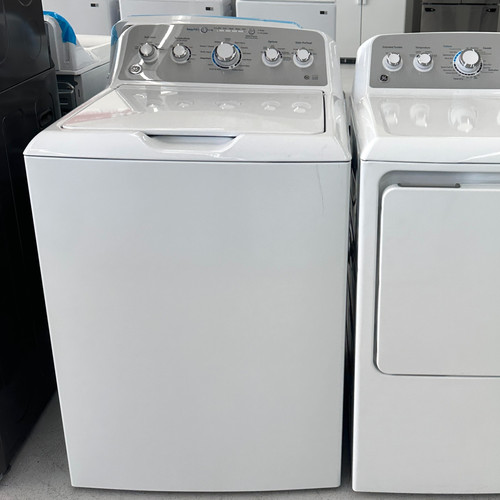GE GTW490ACJWS Top Load Washer with Impeller | Appliances 4 Less