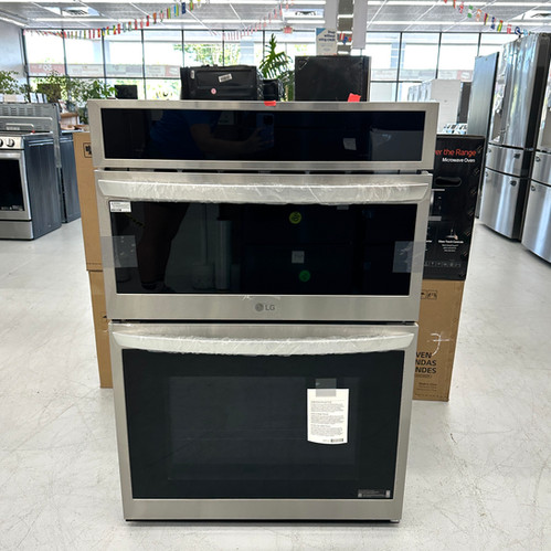 LG WCEP6427F Double Wall Oven - True Convection, InstaView®, Air Fry ...