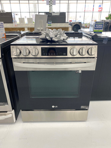 LG LSEL6333F Electric Slide-In Range 6.3 cu.ft. - Convection ...