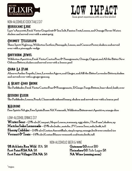 Elixir Saloon | San Francisco | Whiskey Bar