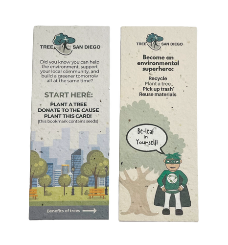 TSD Wildflower Bookmarks (2) | Tree San Diego