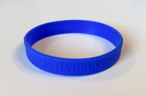 "www.kellygarner.com" Wristband | Kelly Garner