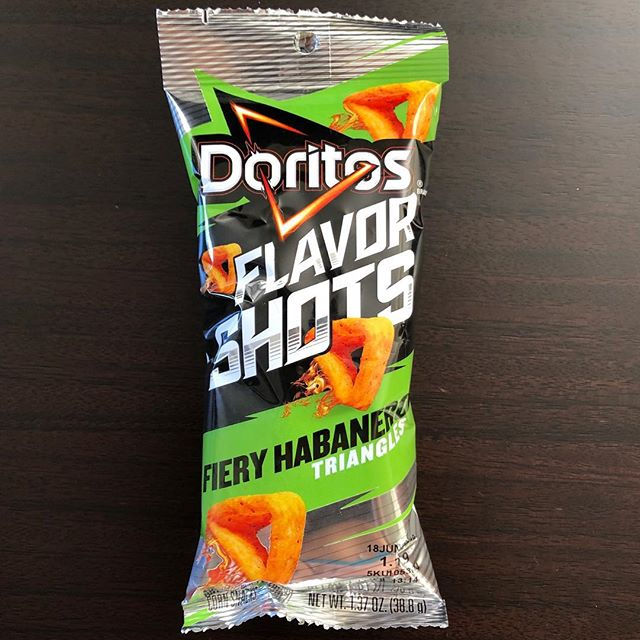 Review: Doritos Flavor Shots Fiery Habanero Triangles