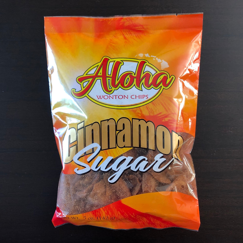 REVIEW: 🇺🇸Aloha Wonton Chips Cinnamon Sugar