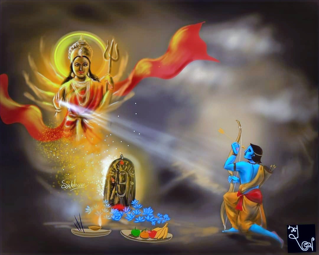 Dussehra is about DURGA MA & RAM