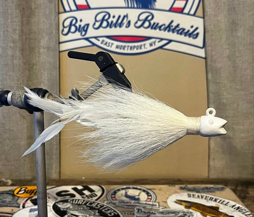 All White Bucktail | Big Bills Bucktails