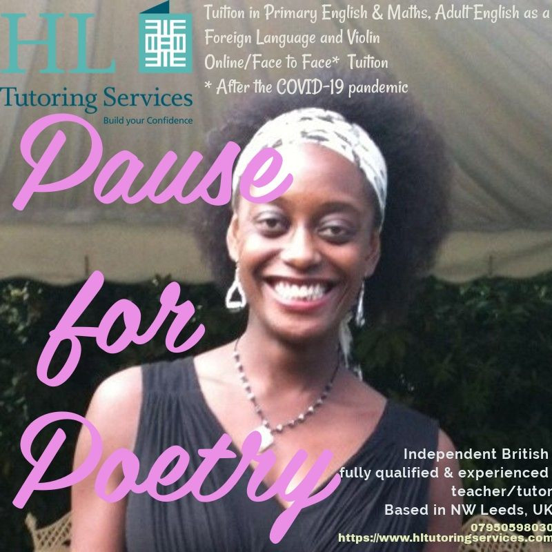 Pause for Poetry with HL Tutoring Services