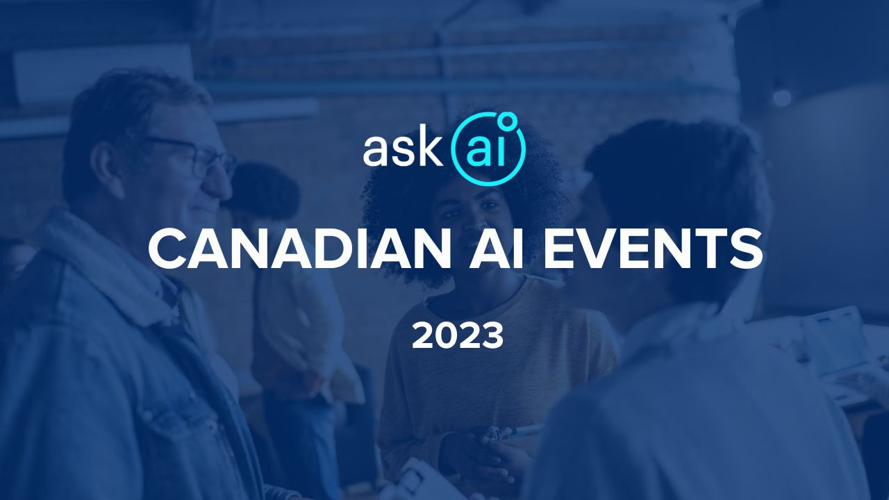 2023 Canadian Artificial Intelligence Event Listings