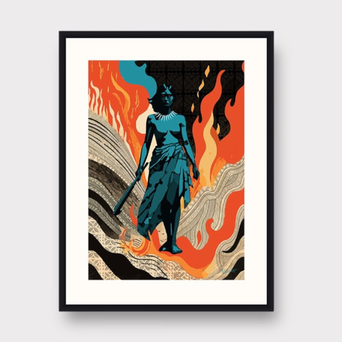 GLASSFRAME - Nafanua, Instore Only | Celebrate Aotearoa