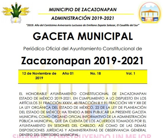 INICIO | ZACAZONAPAN