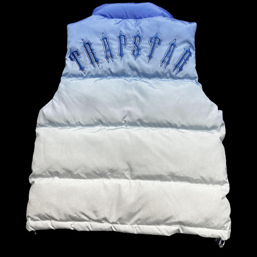 Trapstar Gilet irongate blue white | Dadrip24