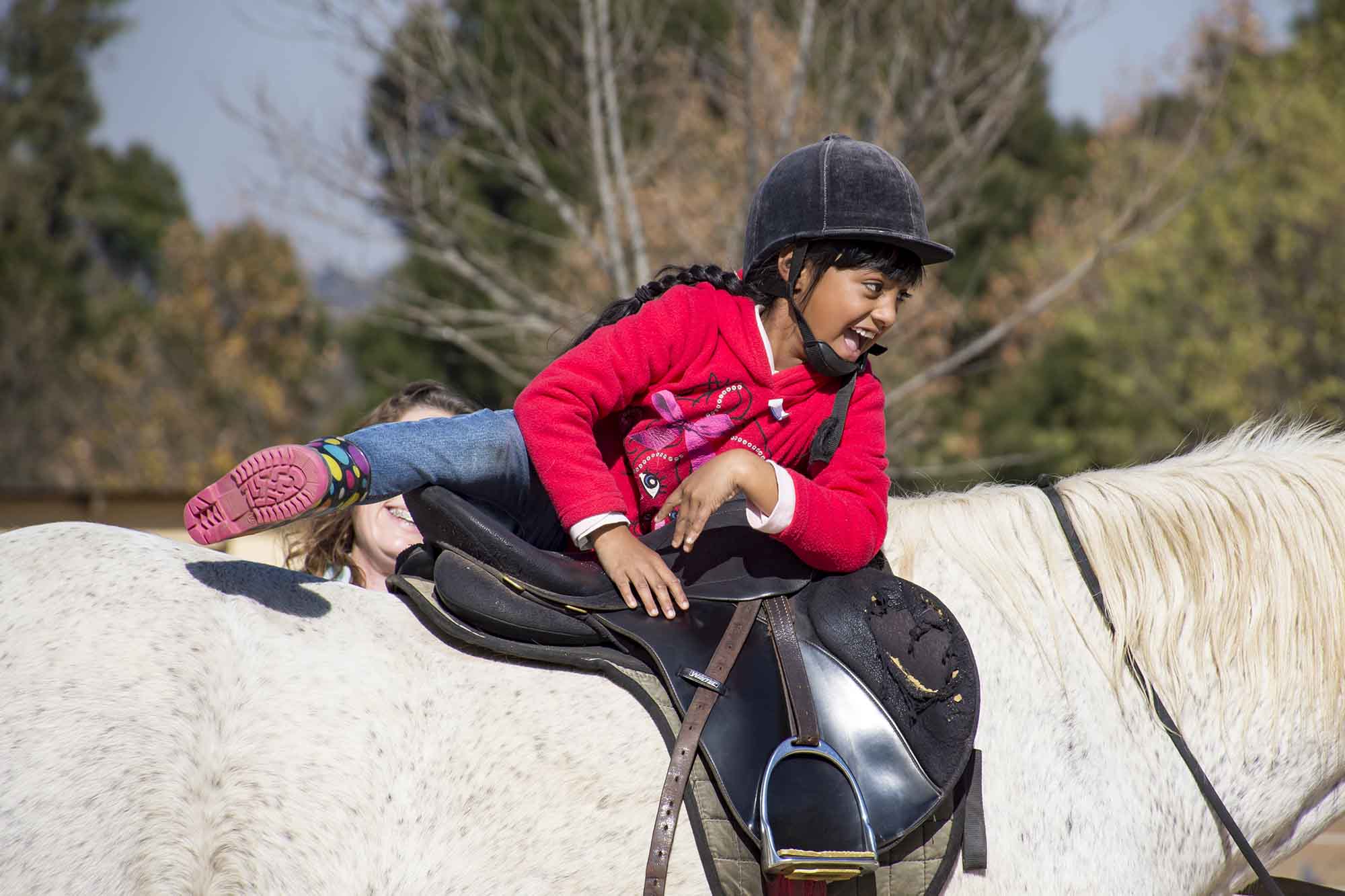 Capriole Stables riding lessons near Midstream and Centurion