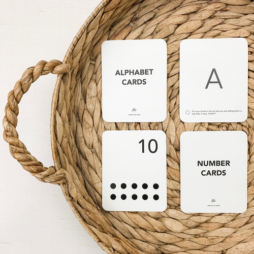 Alphabet + Number Card Bundle | Little Village