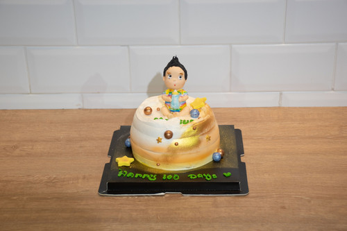 Baby 100 Days Cake | Kiwi Sweets