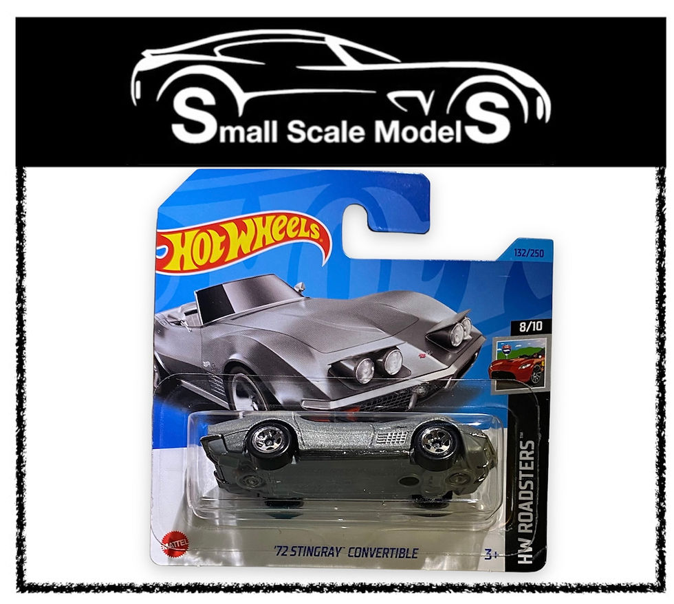 Hot Wheels Diecast Models - Roadsters - ‘72 Stingray Convertible ...