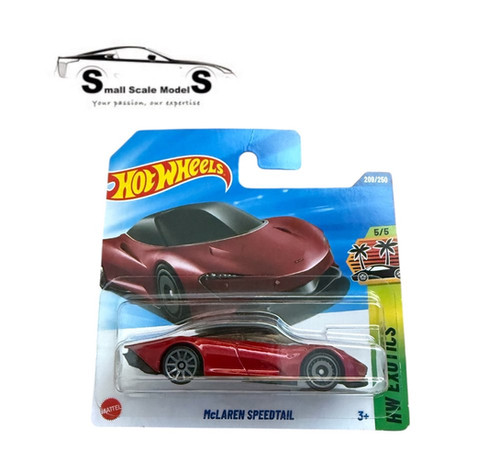 Hot Wheels McLaren Speedtail diecast model | Small Scale Models