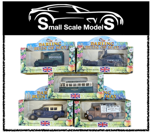 Lledo Diecast Models - ITV’s Darling Buds of May Series - Set of 5 ...