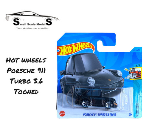 Hot Wheels Diecast Model - Tooned - Porsche 911 Turbo 3.6 | Small Scale ...