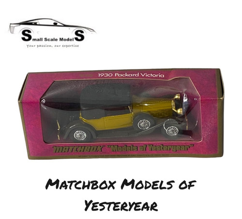 Matchbox Diecast Model Y-15 1930 Packard Victoria | Small Scale Models