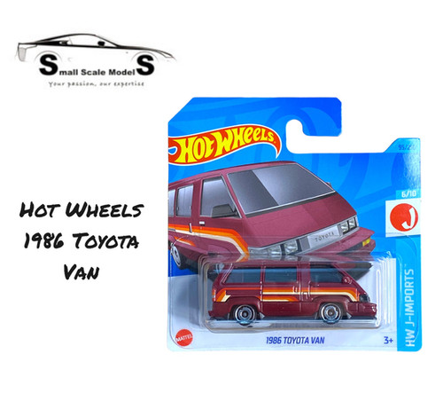 Hot Wheels Model - 1986 Toyota Van | Small Scale Models