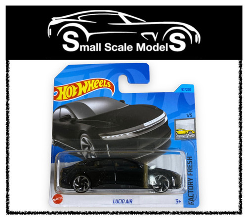 Hot Wheels Diecast Models - Factory Fresh - Lucid Air | Small Scale Models