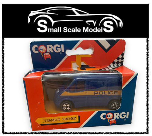 Corgi Junior Diecast Model Toys - Ford Transit Kremer Police Vehicle ...