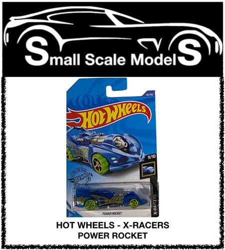 HOT WHEELS - X-RACERS - POWER ROCKET | Small Scale Models