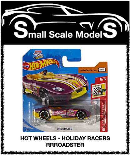 HOT WHEELS - HOLIDAY RACERS - RRROADSTER | Small Scale Models