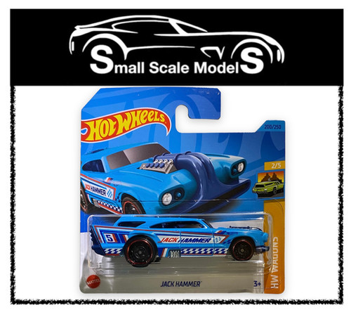 Hot Wheels Diecast Model Toys - Wagons - Jack Hammer | Small Scale Models