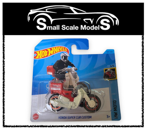 Hot Wheels Diecast Model Toys - Moto - Honda Super Cub Custom | Small ...