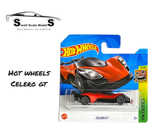 Hot Wheels Diecast Model Toys - Exotics - Celero GT | Small Scale Models